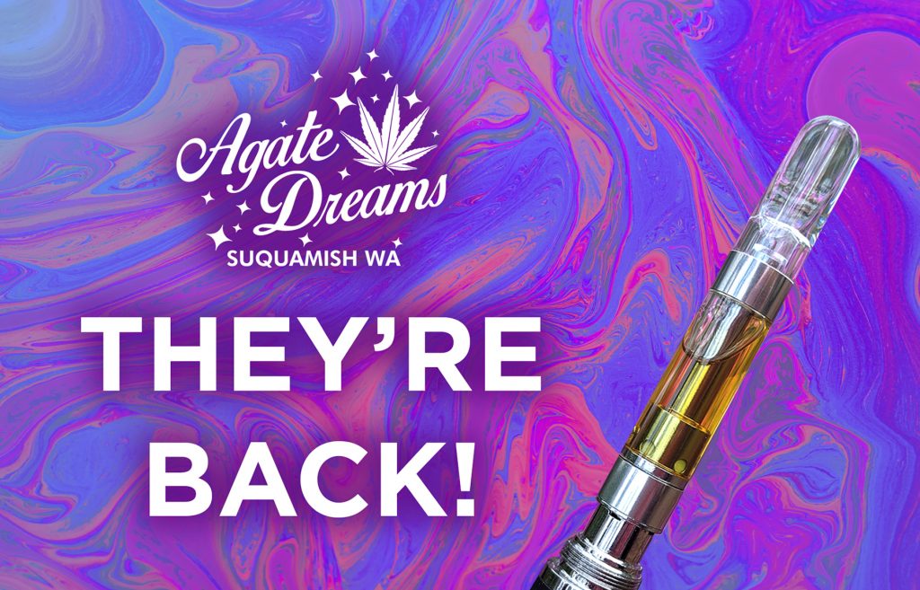 Agate vape carts are back! - Agate Dreams