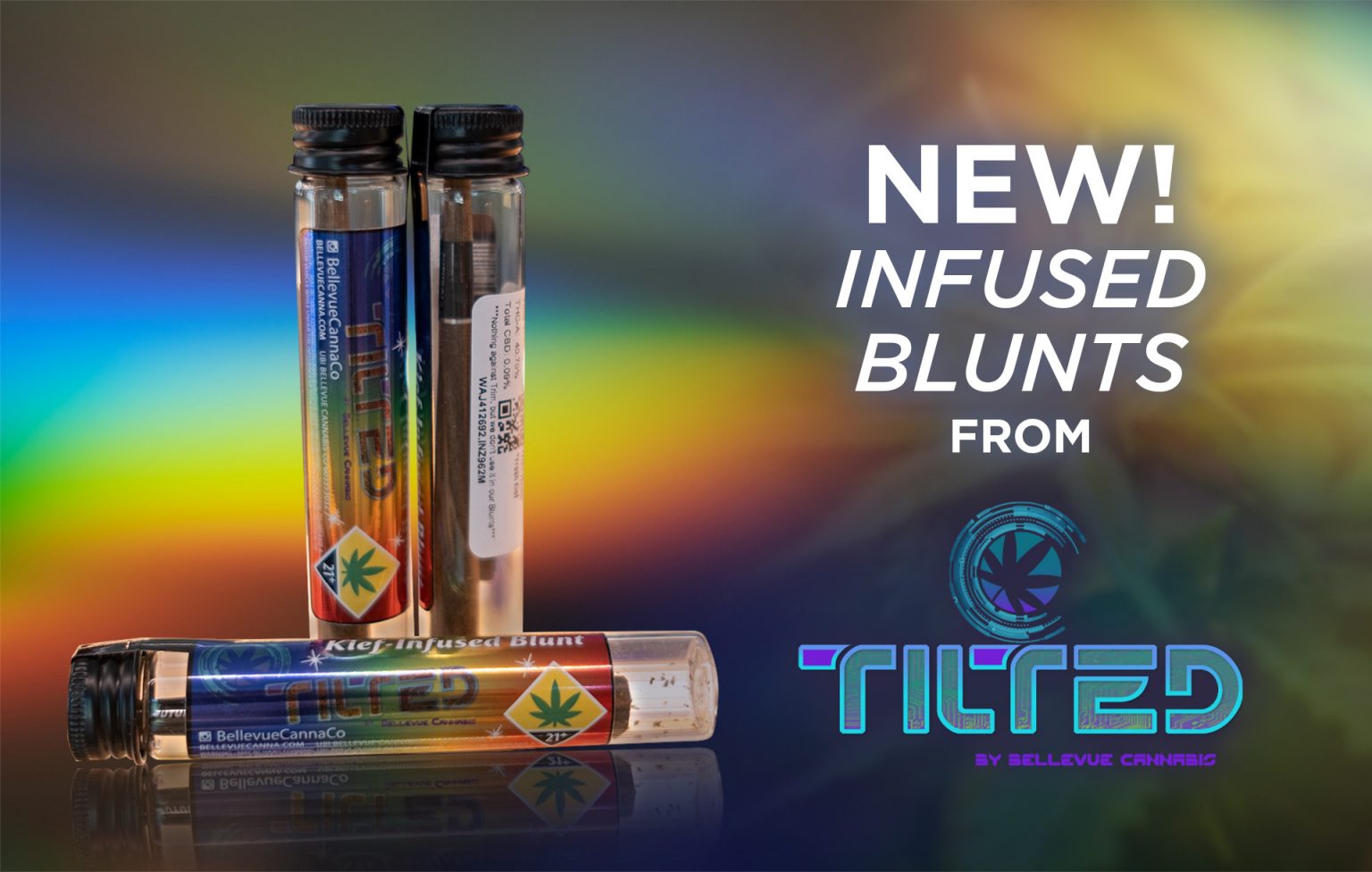 New! Infused Blunts from Tilted by Bellevue Cannabis! - Agate Dreams