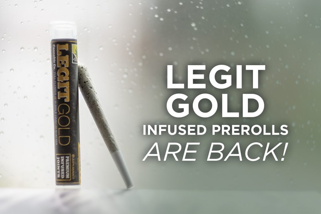 Legit Gold Infused Pre-rolls are Back! - Agate Dreams