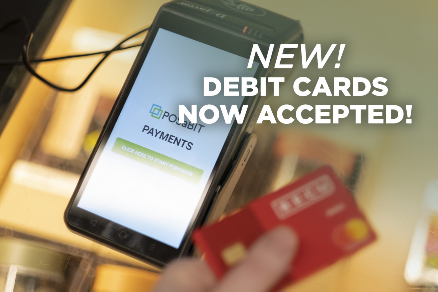 Debit Cards are now Accepted! - Agate Dreams