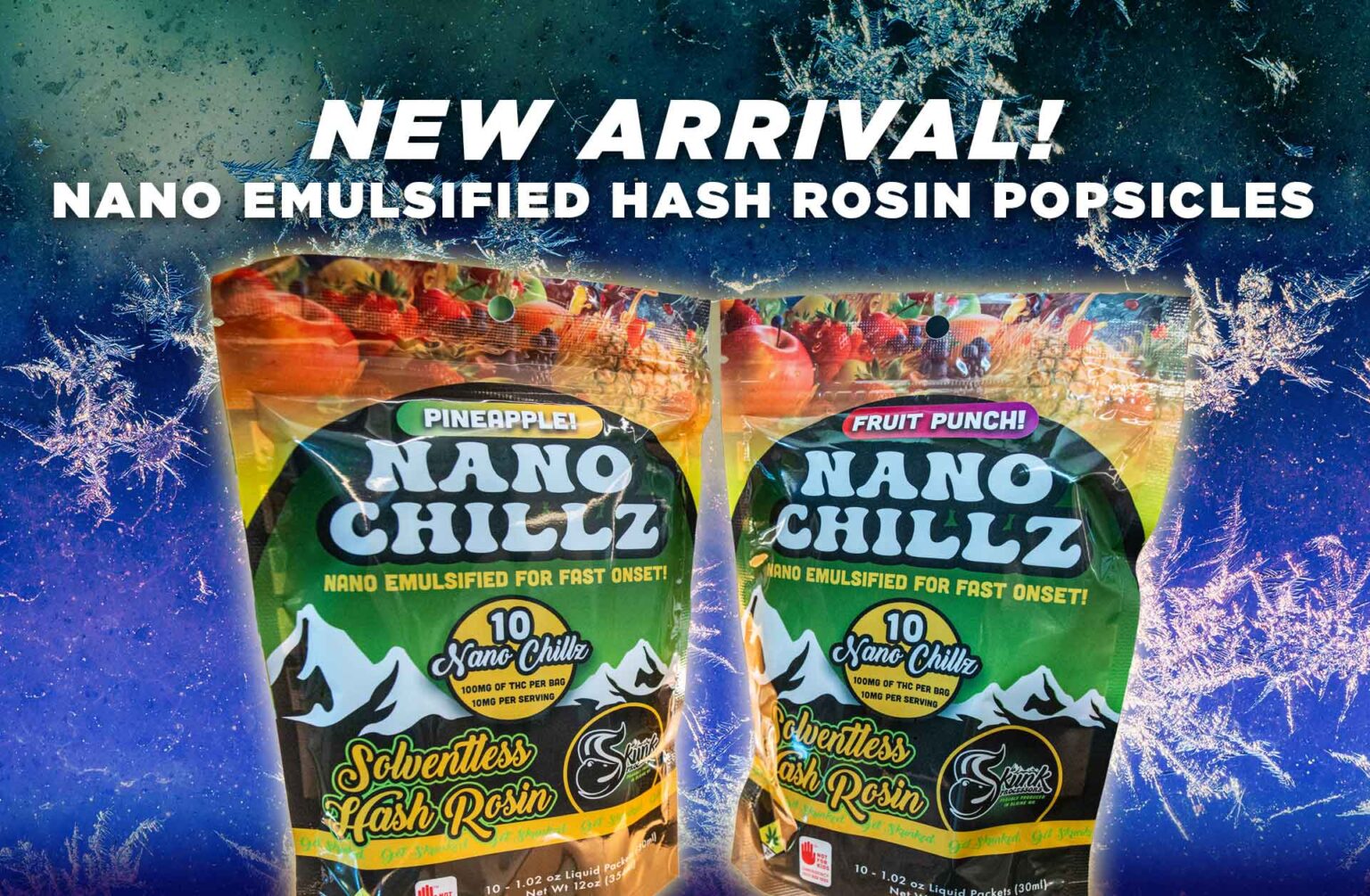 Hash Rosin Popsicles from Nano Chillz! - Agate Dreams