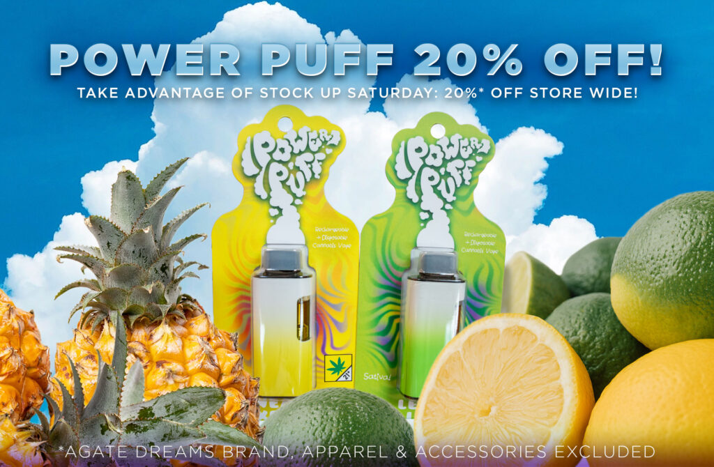 Power Puff for Stock Up Saturdays 20% off Discount! - Agate Dreams